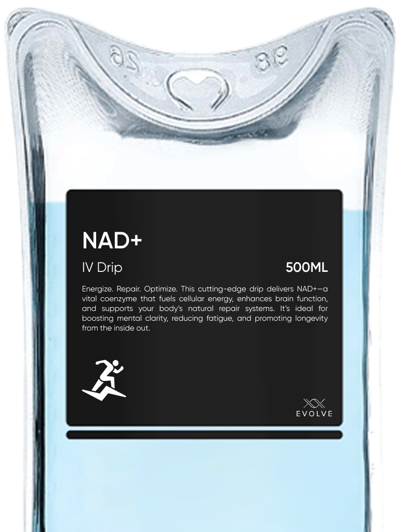 NAD+ IV Drip – Evolve Anti-Aging & Wellness